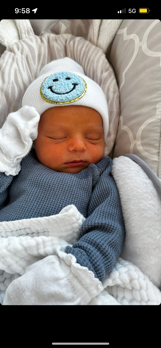 NEW smiley face hospital hats – Tie Dyed by Maya